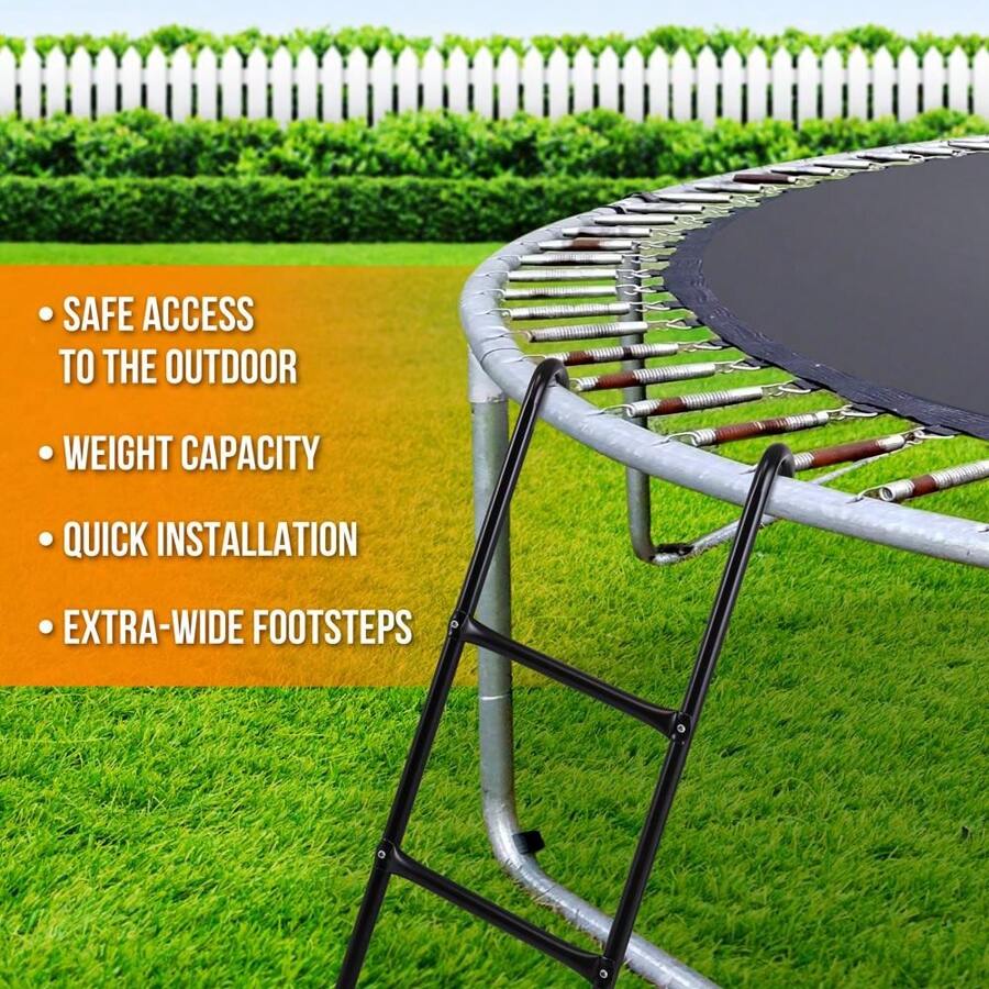 SERENELIFE Serenelife Trampoline Access Safety Ladder (For SereneLife ...