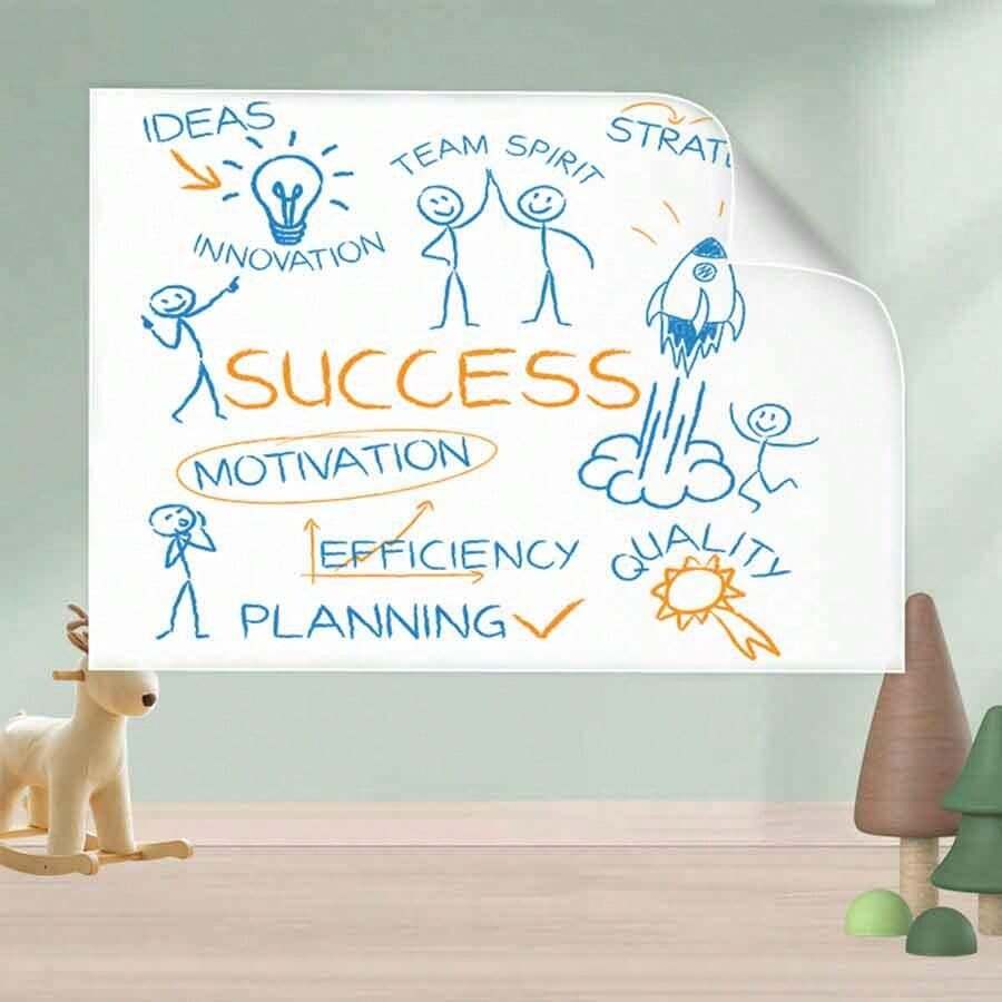 Static Wall Sticker Whiteboard Sheet, Wall Graffiti Protection Film For ...