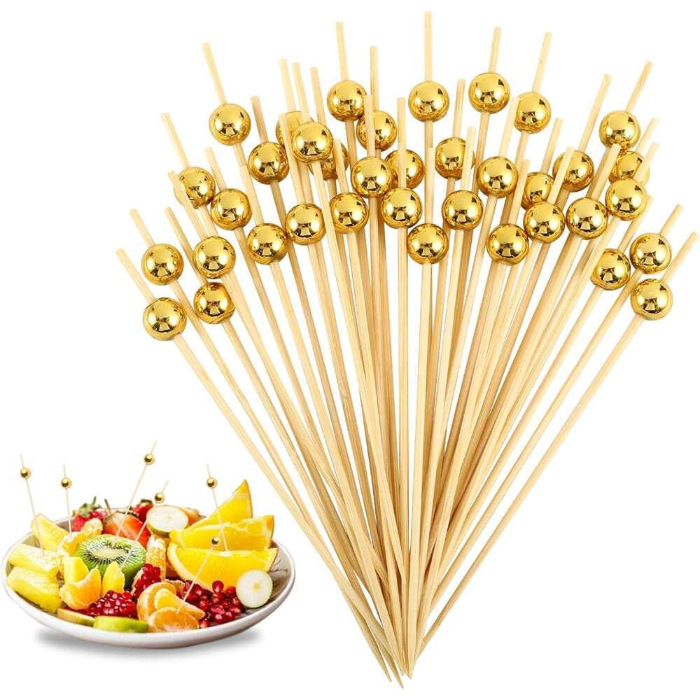 Cocktail Toothpicks Fine Food Toothpicks For Appetizers 100 Pieces Food ...