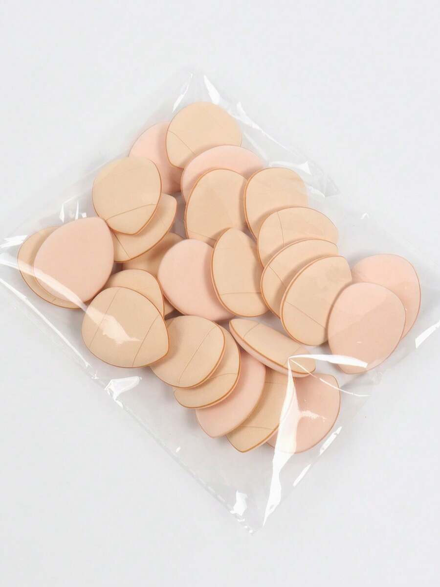 Mini Finger Air Cushion Puff (Skin Color) 5-15-25-50-100pcs, Including ...