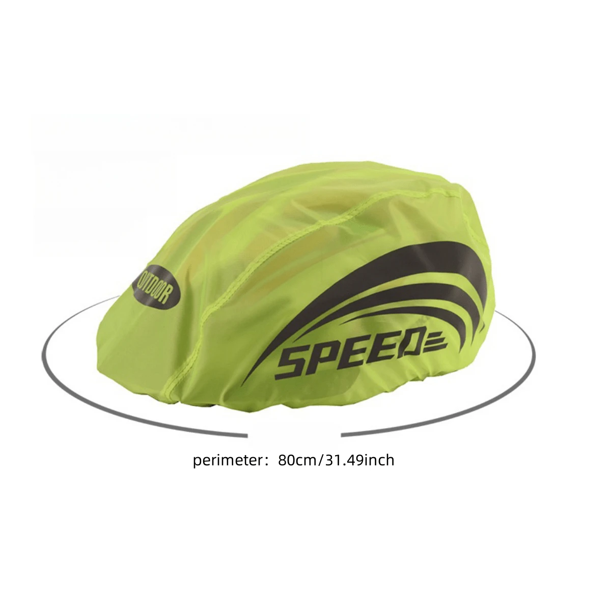 1pc Off-Road Vehicle Helmet Cover, Bicycle Riding Outdoor Reflective ...