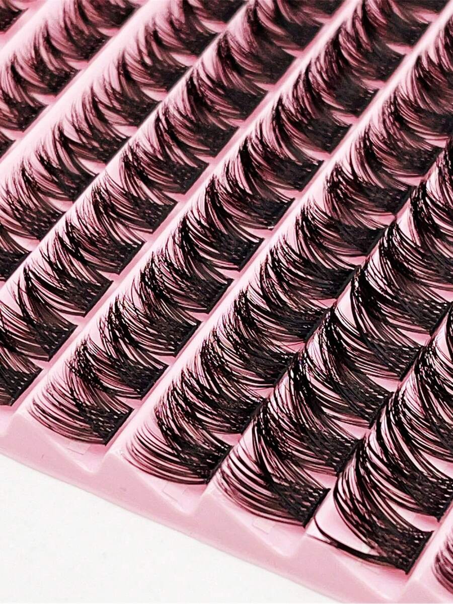 120pcs Cluster Lashes 8-16mm Wispy Individual Lashes Natural Look ...