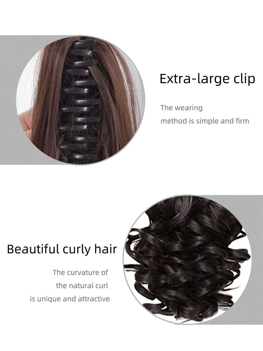 SHDanrtsey Postizos para coleta y cola de caballo alto para mujer con ...