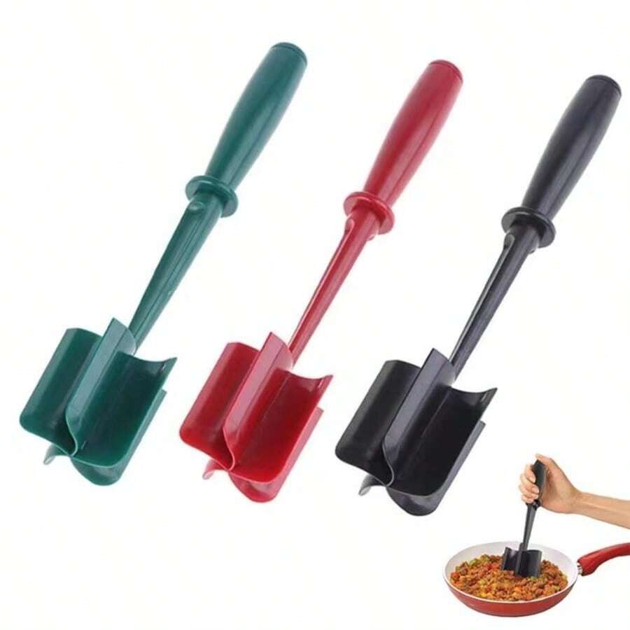 3 Pack Meat Chopper, Hamburger Chopper, Heat Resistant Masher And ...