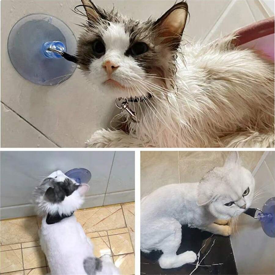 Pet Bathing Restraint, Cat And Dog Shower Fixed Control With Suction ...