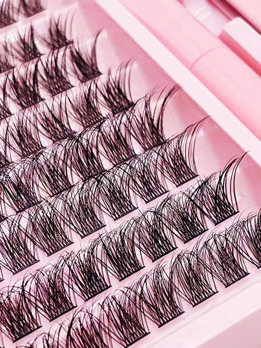 DIY Lash Clusters Extension Kit 110 Clusters With Bond Individual ...