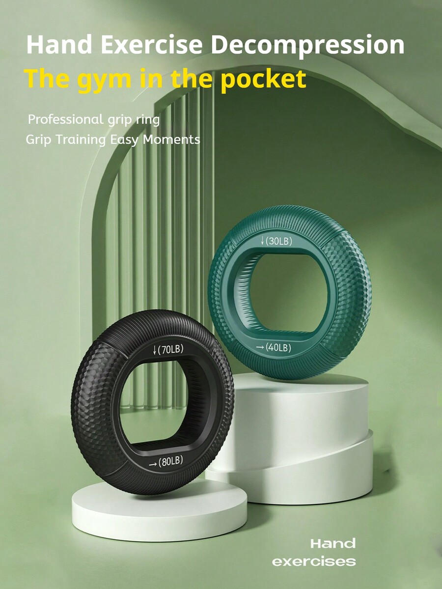 1pc Silicone Hand Gripper For Men, Hand Grip Ball Exerciser For Wrist ...