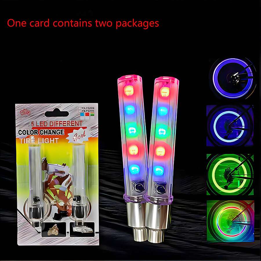 Creative Bicycle Wheel Light Switch, Wind And Fire Wheel Tail Light ...