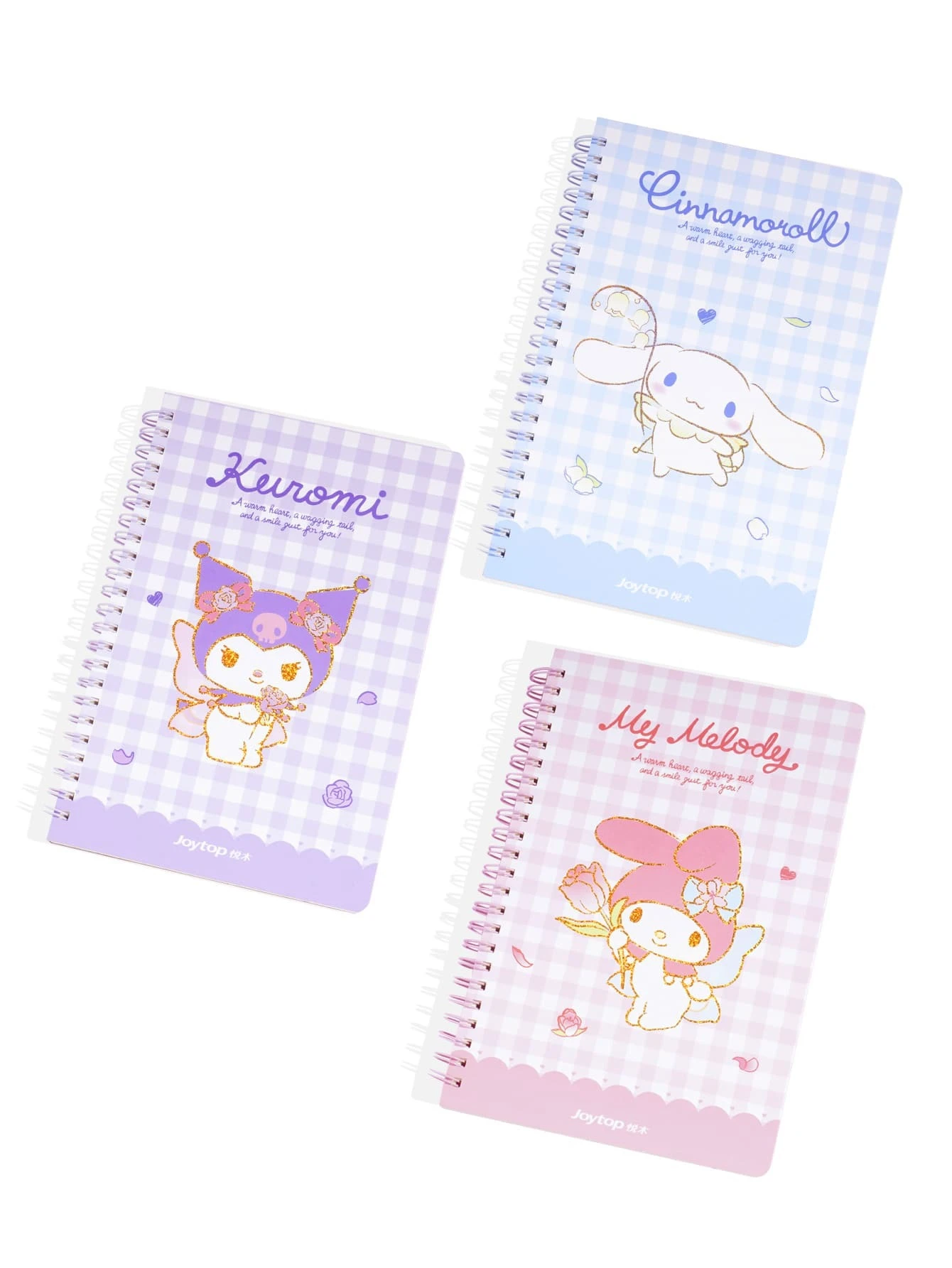 Genuine Sanrio Kuromi Hello Kitty Cinnamoroll Kuromi My Melody Notebook ...