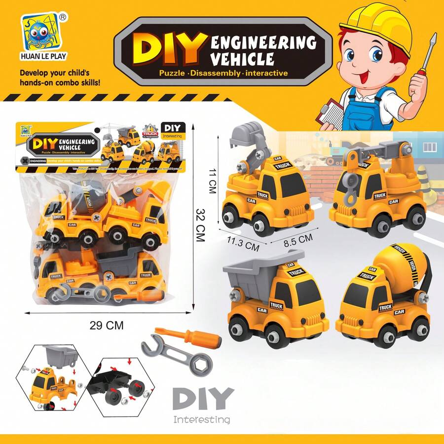 Educational DIY Nut Disassembly Assembly Professional/Engineering ...