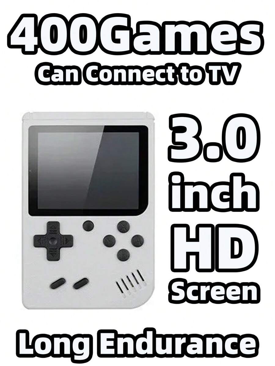 A New Handheld Game Console, 400 Classic Games Retro Handheld, Old-Fashioned Nostalgic Russian ...