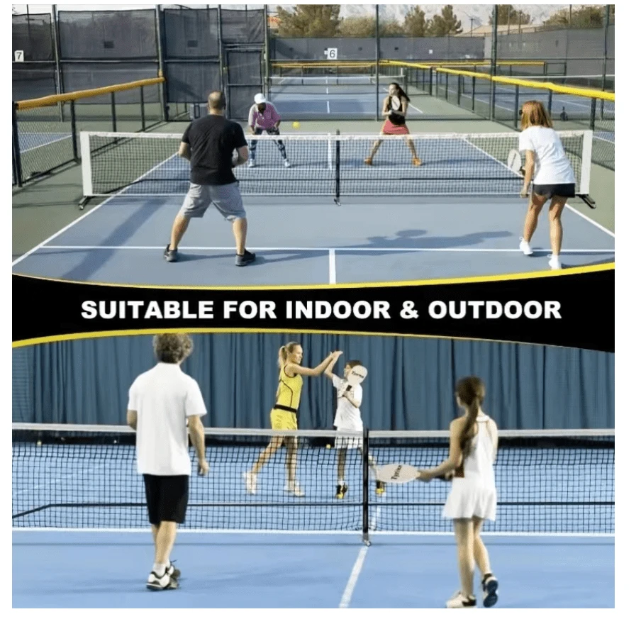 Heavy Duty Pickleball Net System, Standard Size Pickleball Net Set With ...