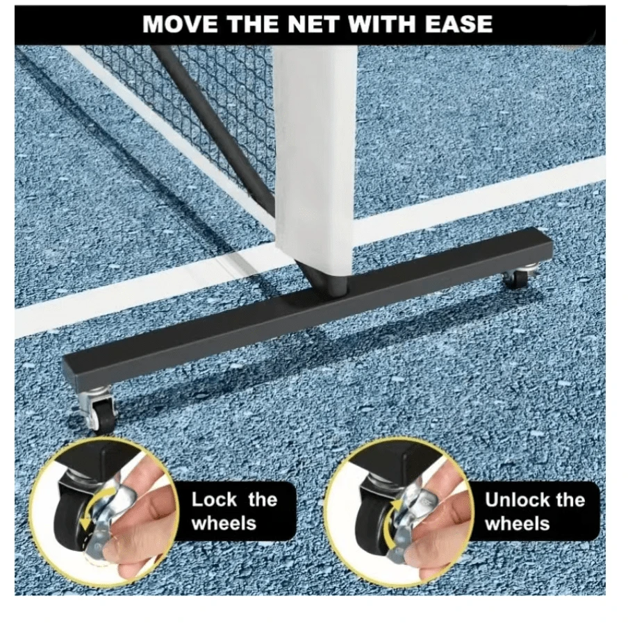 Heavy Duty Pickleball Net System, Standard Size Pickleball Net Set With ...