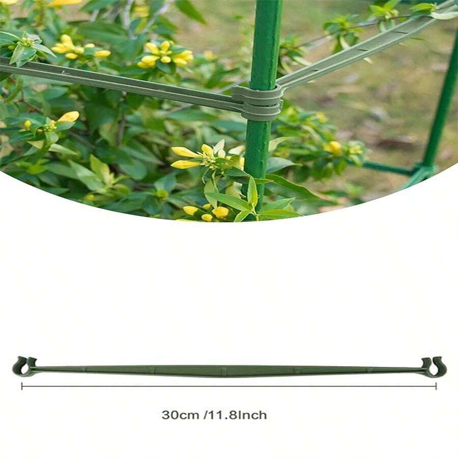 Plastic Plant Climbing Support Connector, Tomato Cage Stake Arm ...