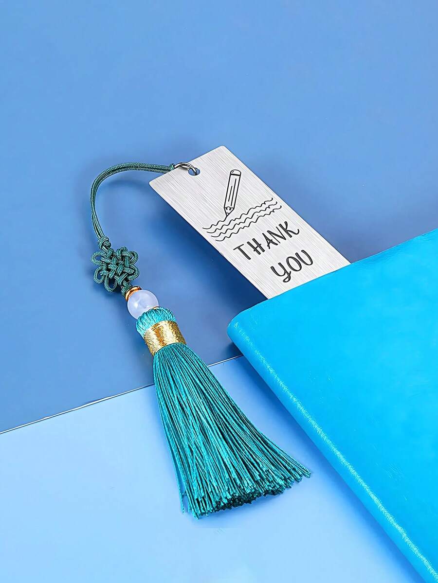 Stainless Steel Fringe Bookmarks, Graduation/Teacher's Day Appreciation ...