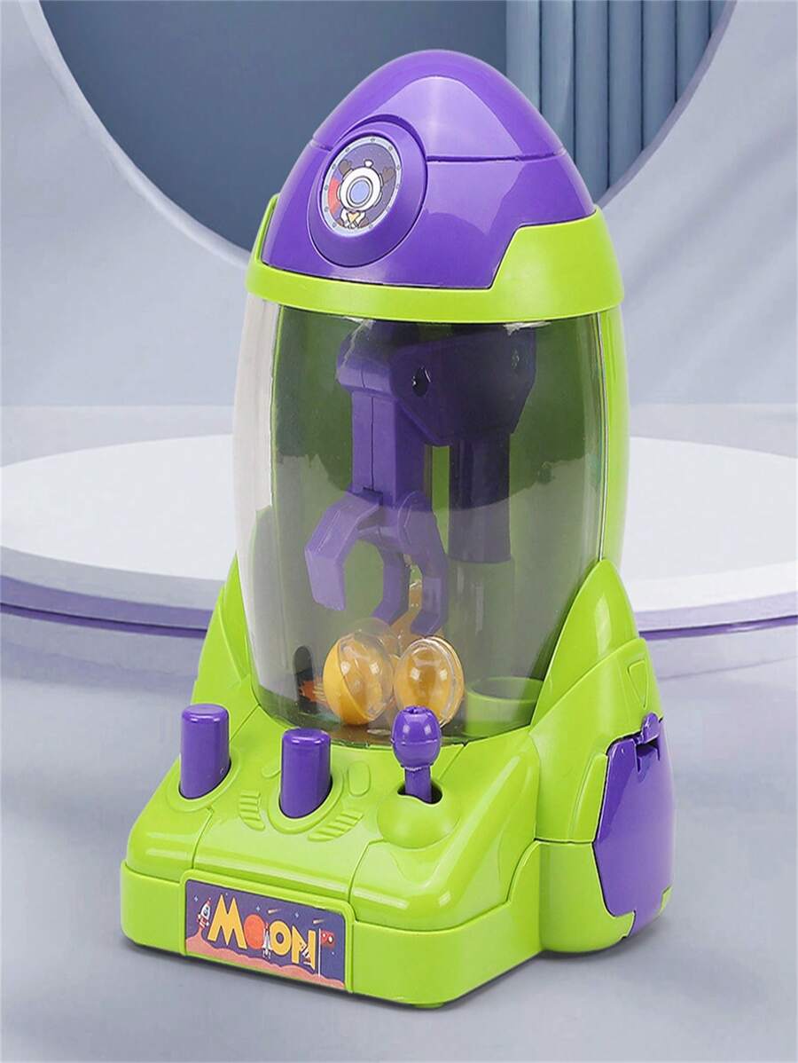 Mini Space Rocket Claw Machine For Kids, Family Interactive Toy ...