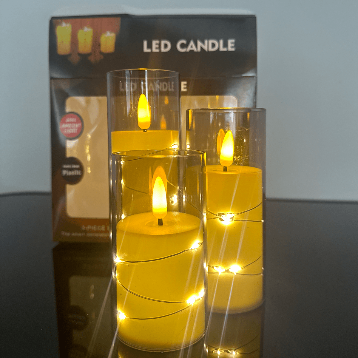 Remote Controlled LED Candle Lights For Wedding Birthday Party ...