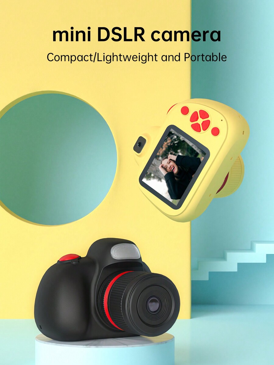 1Pc D6S High-Definition DSLR Mini Camera With Variable Focus, 4800W ...