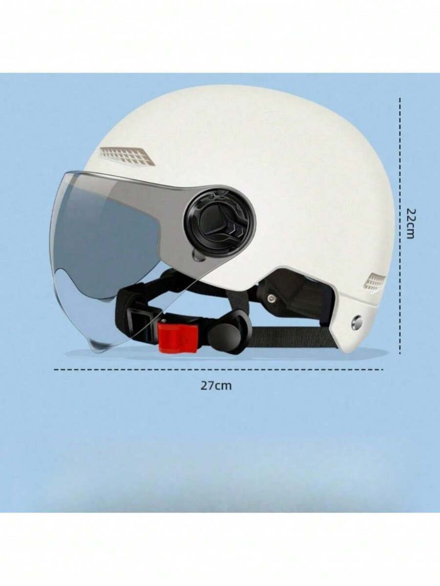 Electric Vehicle Helmet Men's And Women's Summer Sun Protection ...