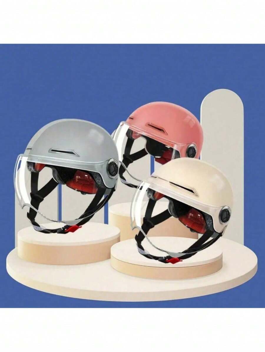 Electric Vehicle Helmet Men's And Women's Summer Sun Protection ...