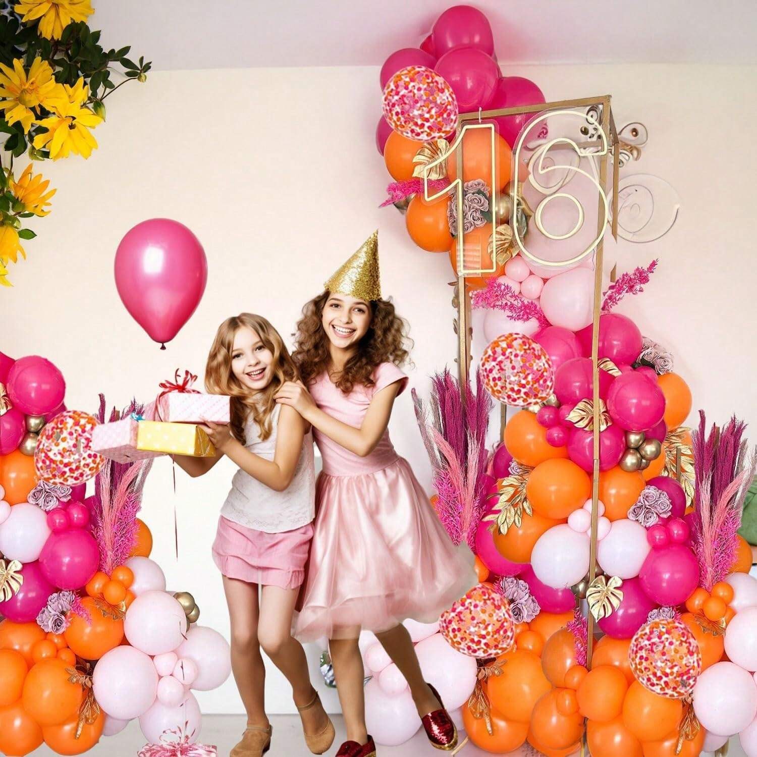 175pcs Balloons, Wedding Party Balloon Garland Arch Kit Decoration With ...