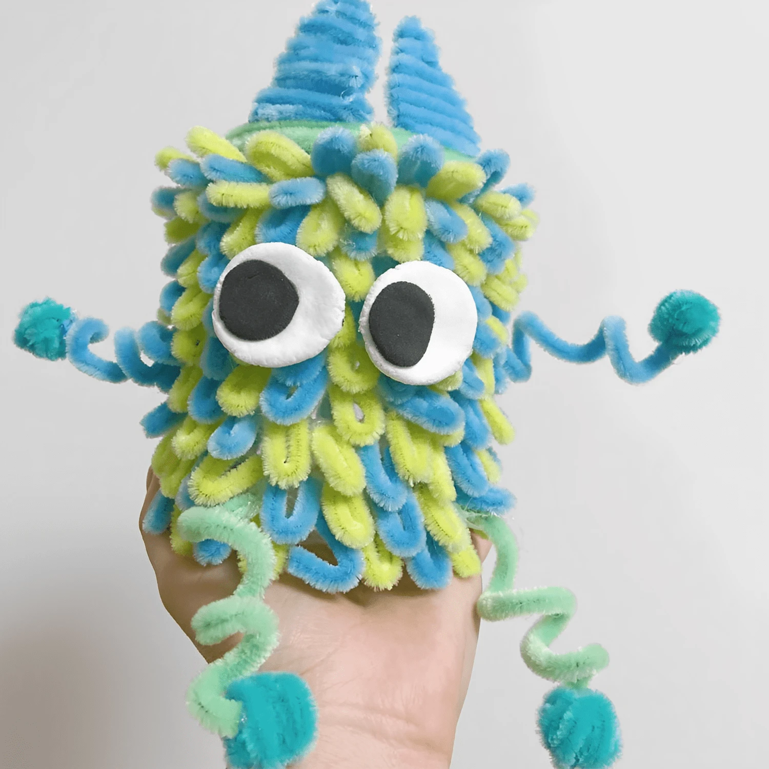 100/150 Pcs Mix Colors Pipe Cleaners For Craft, With 100pcs Pom Pom ...