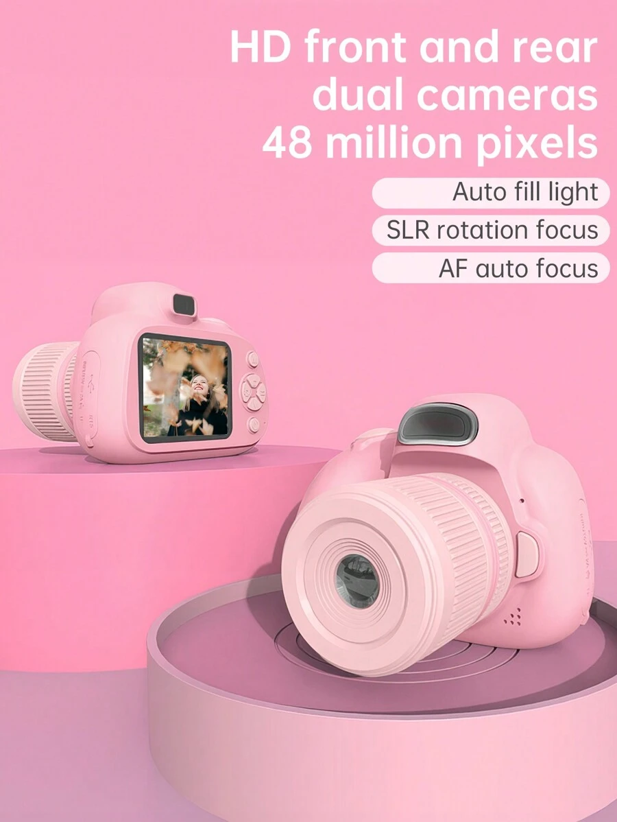 1Pc D6S High-Definition DSLR Mini Camera With Variable Focus, 4800W ...