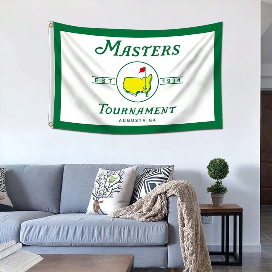 Masters Flag Golf Flag 3x5 Ft Golf Decor Vivid Color Premium College ...