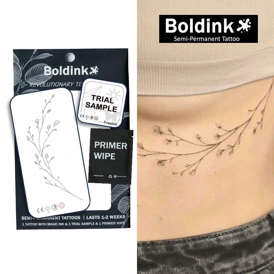 1 Kit Revolutionary Technology Tattoos, Semi-Permanent Tattoos ...