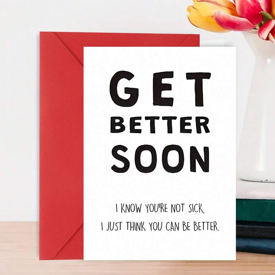 Get Well Soon Card - Uplifting Recovery Wishes And Good Luck Blessings ...