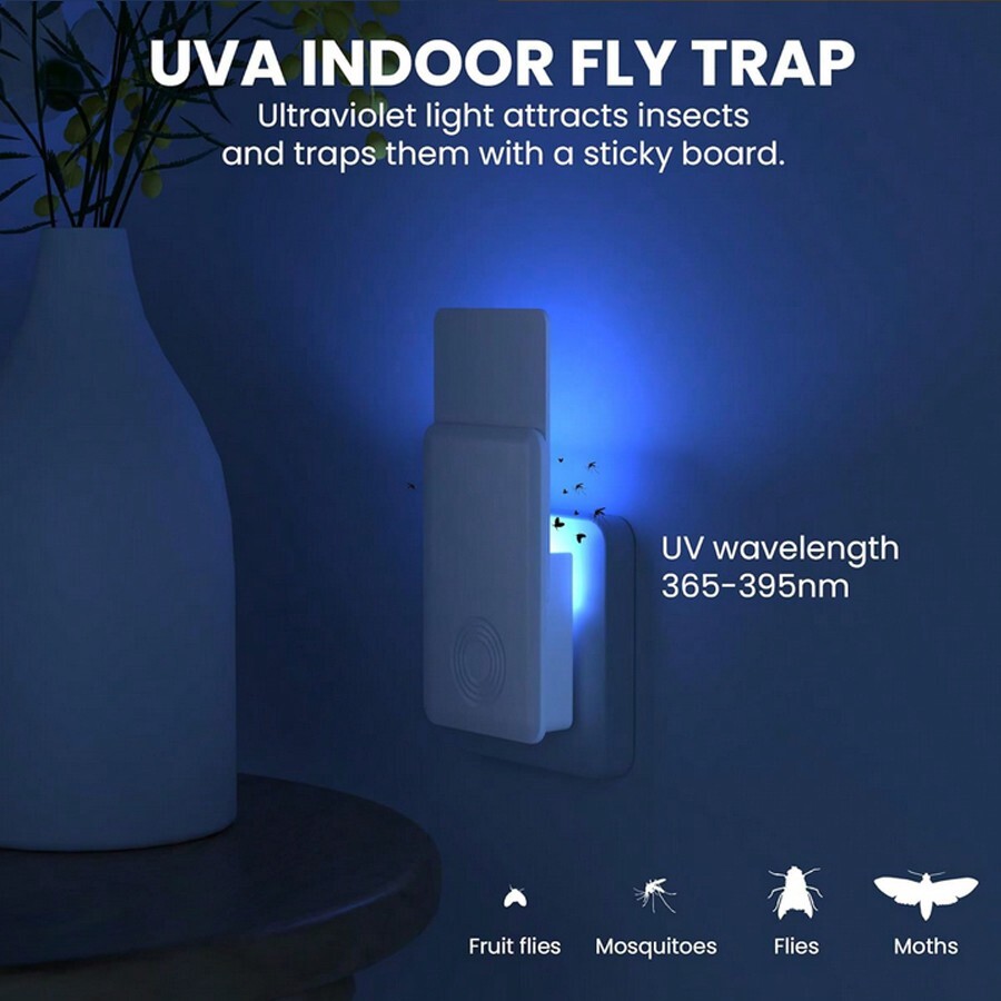 Fly Trap Indoor Fruit Fly Insect Traps For Indoors Catcher & Killer For ...