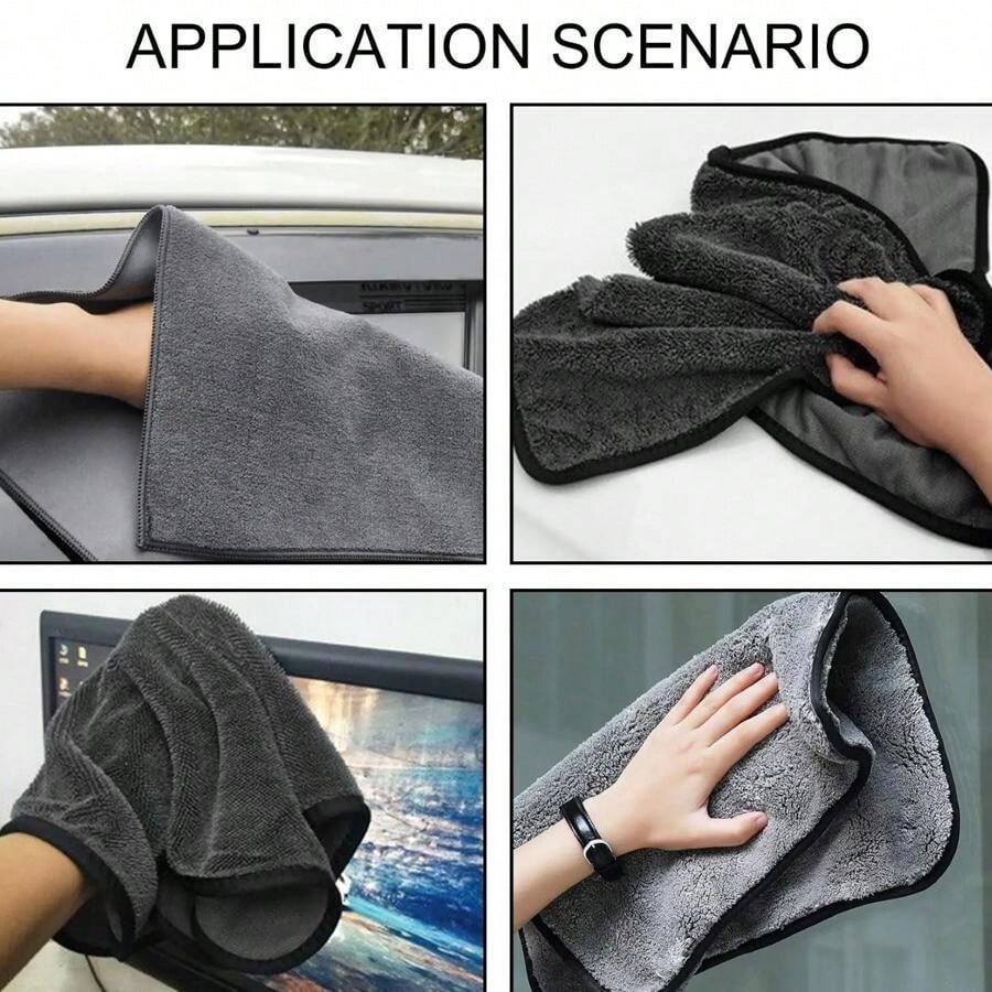 Professional Microfiber Towels Car Washing Towel Micro Fiber 600GSM ...