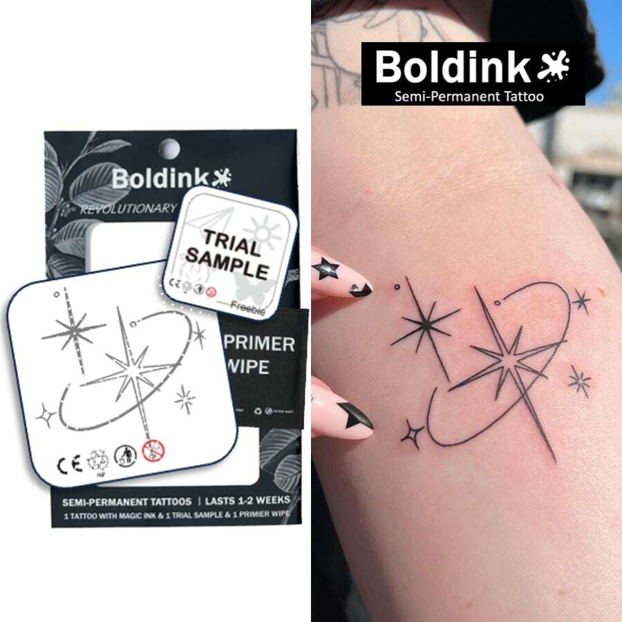 1 Kit Revolutionary Technology Tattoos, Semi-Permanent Tattoos ...