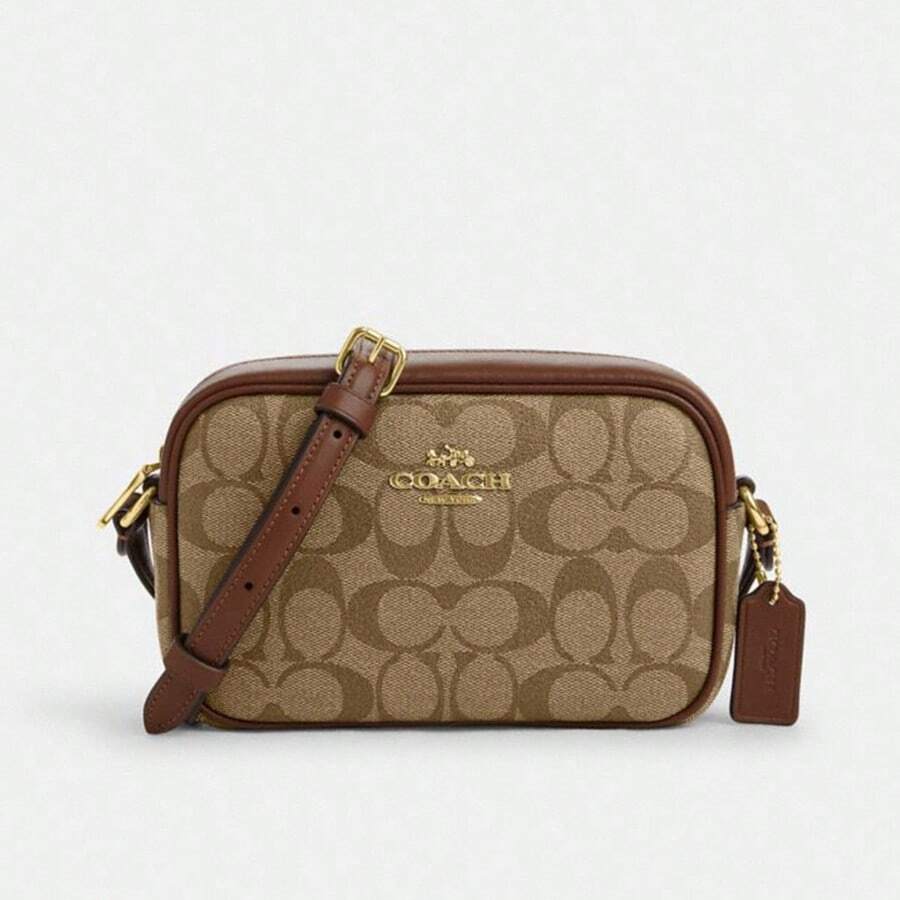 Coach Bolso de cámara pequeño Jamie, bolso cruzado para mujer con ...