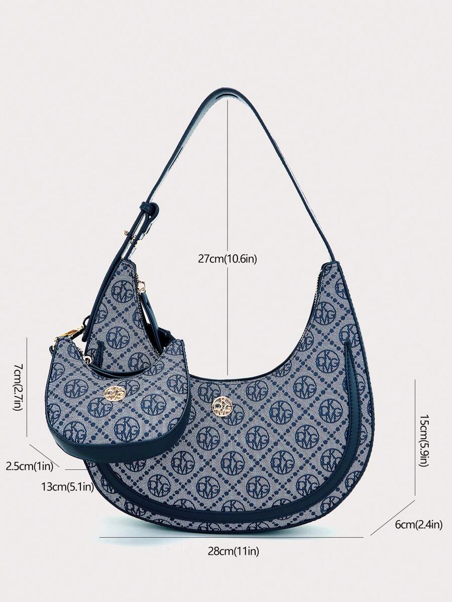 VANESSAMAY&DKMG 2pcs/Set Adjustable Silk Screen Printed Letter Pattern ...