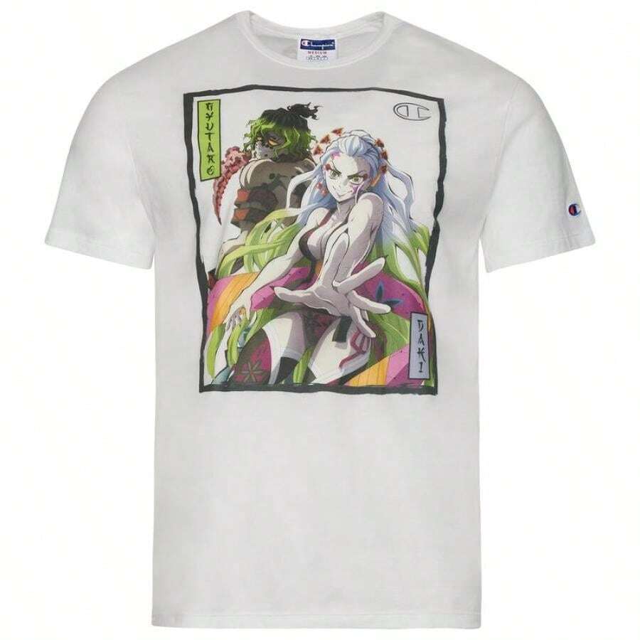 Champion Demon Slayer Upper Moon 6 T-Shirt - Men's | SHEIN USA