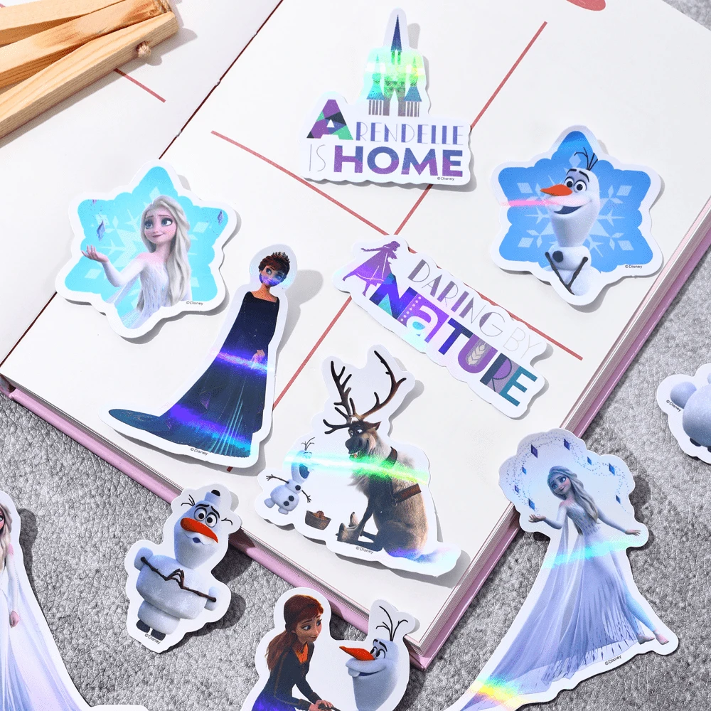 Frozen 50 Waterproof Stickers - DIY Decorative Cartoon Graffiti For ...