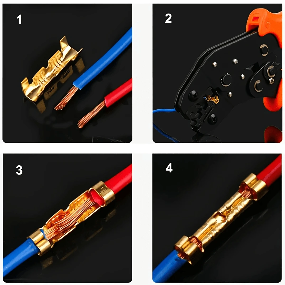 453 U Type Terminal Cold Insertion Connector Small Groove Film 0.3-1 ...