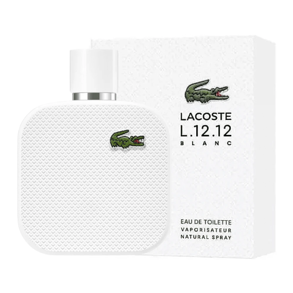 Lacoste Lacoste L.12.12 Blanc 3.3 Oz EDT By Lacoste Cologne For Men ...