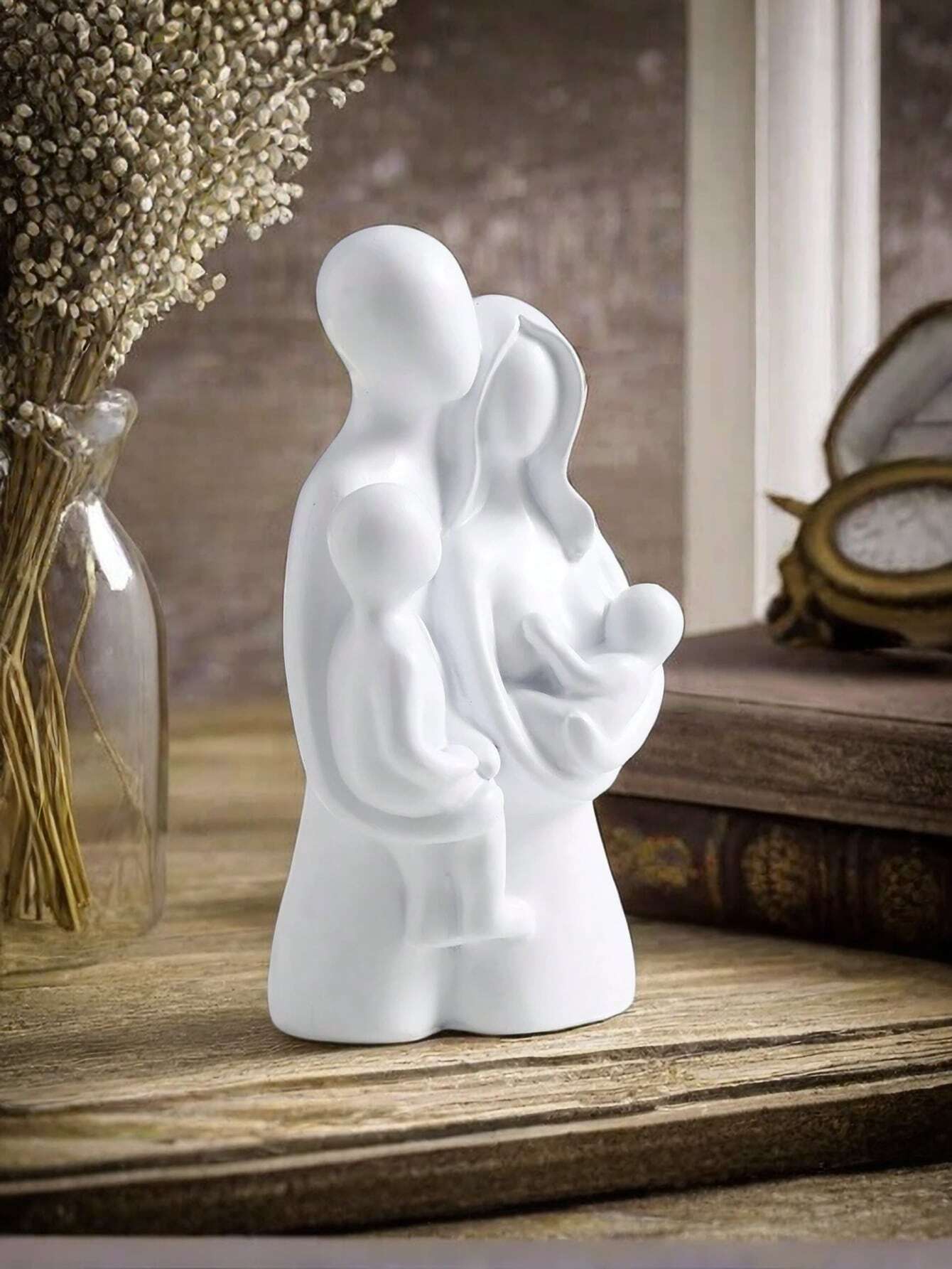 1pc Polyresin Decoration Craft, Figure Design Decoration Object For ...