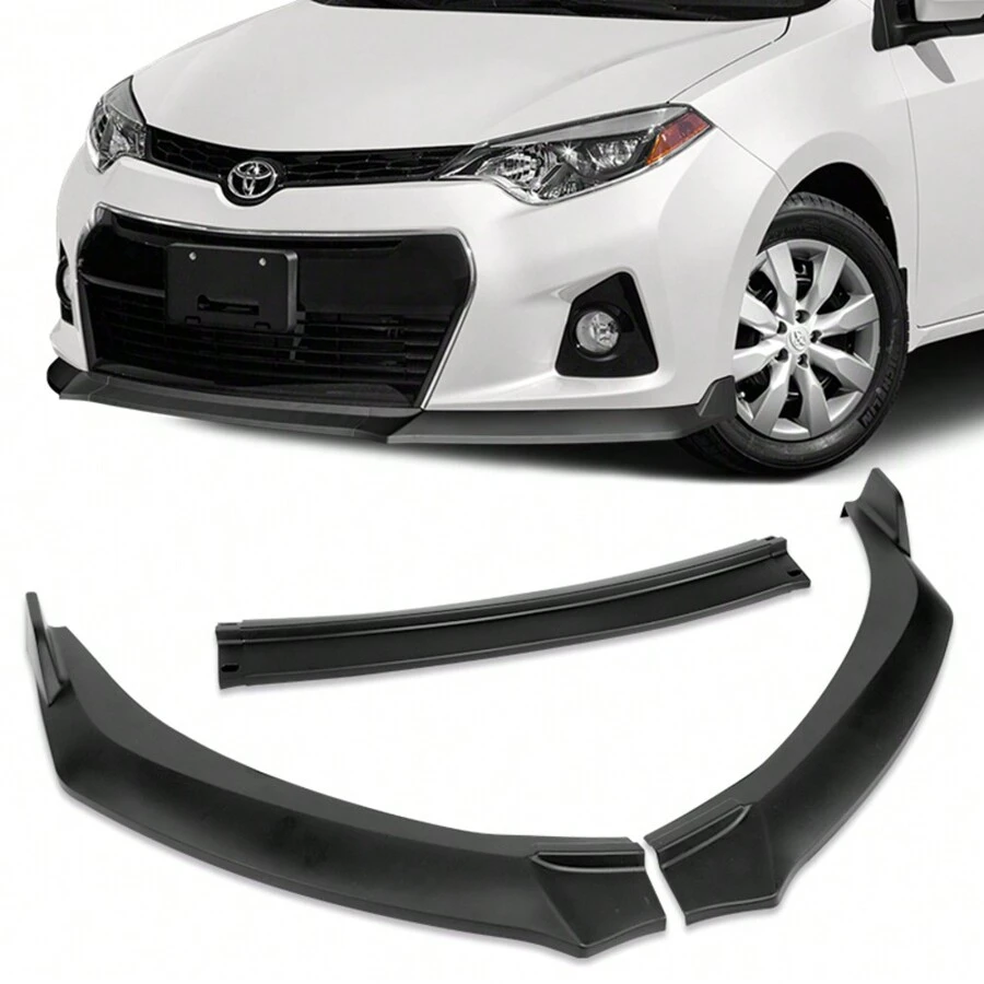 For 2014 2015 2016 Toyota Corolla Type-S GT-Style Front Bumper Spoiler ...