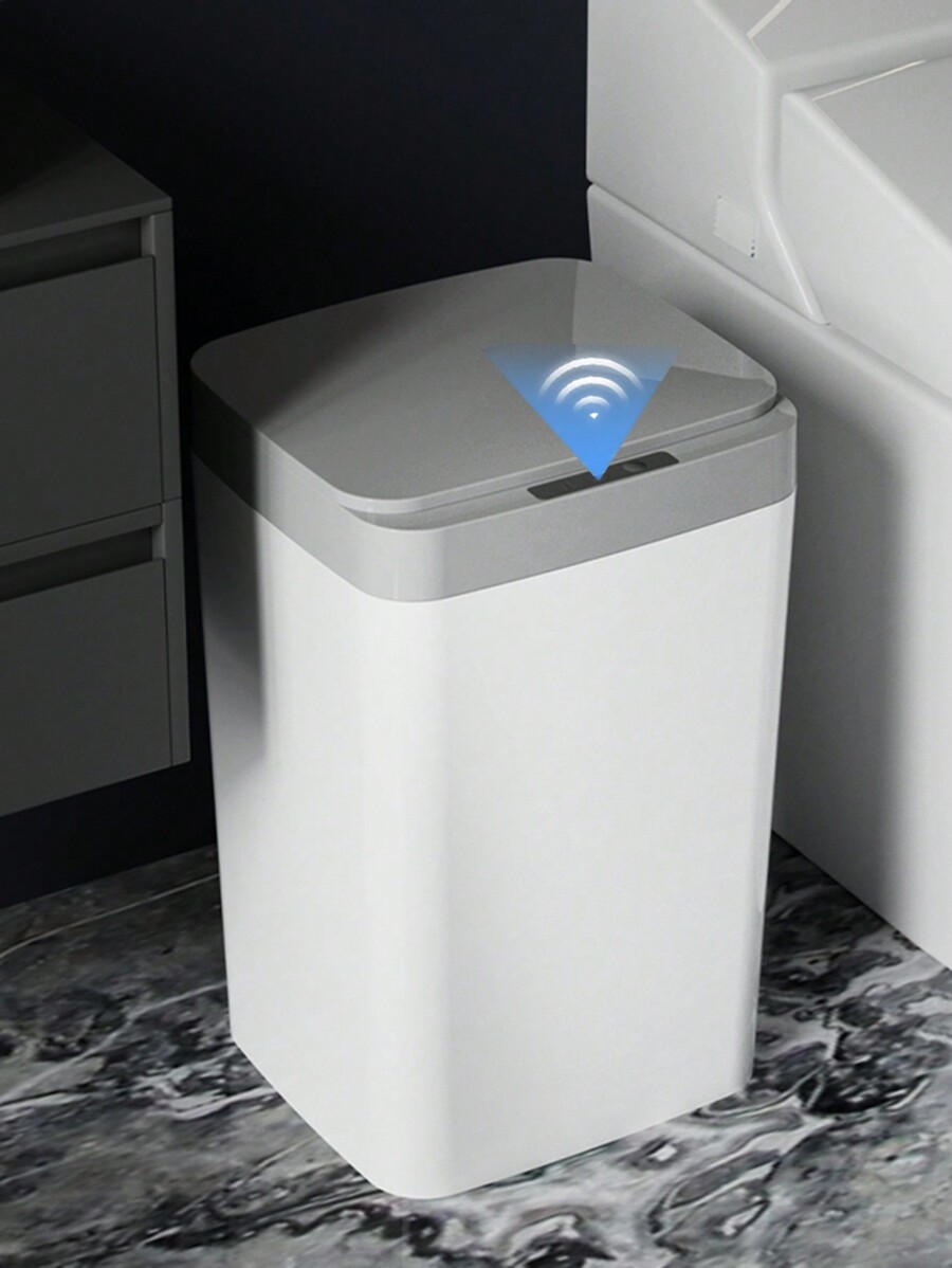15L Smart Sensor Trash Can USB Charging Garbage Bucket Dual Mode ...