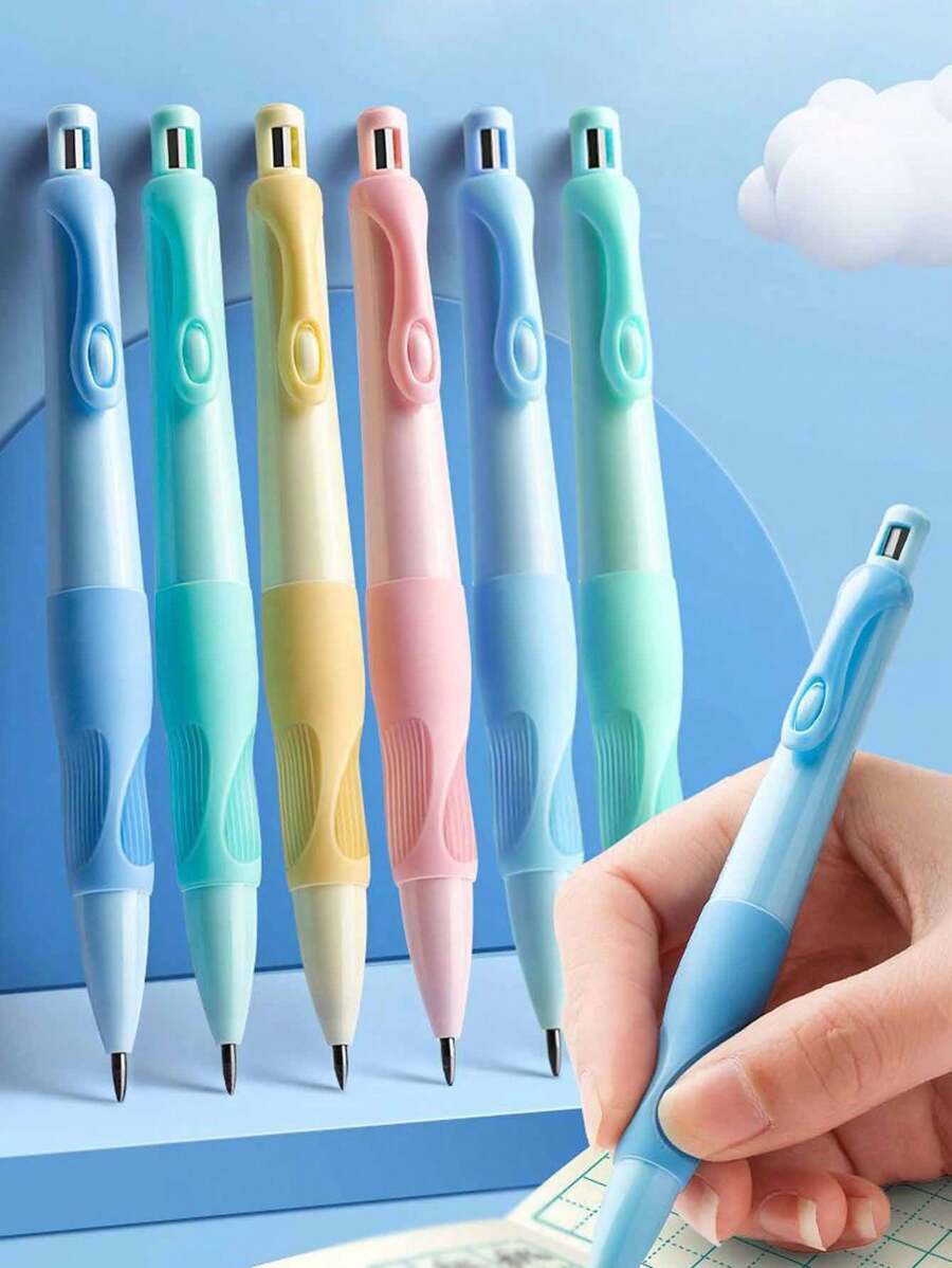 1pc Automatic Pencil, Corrective Handwriting Posture Training Pencil ...