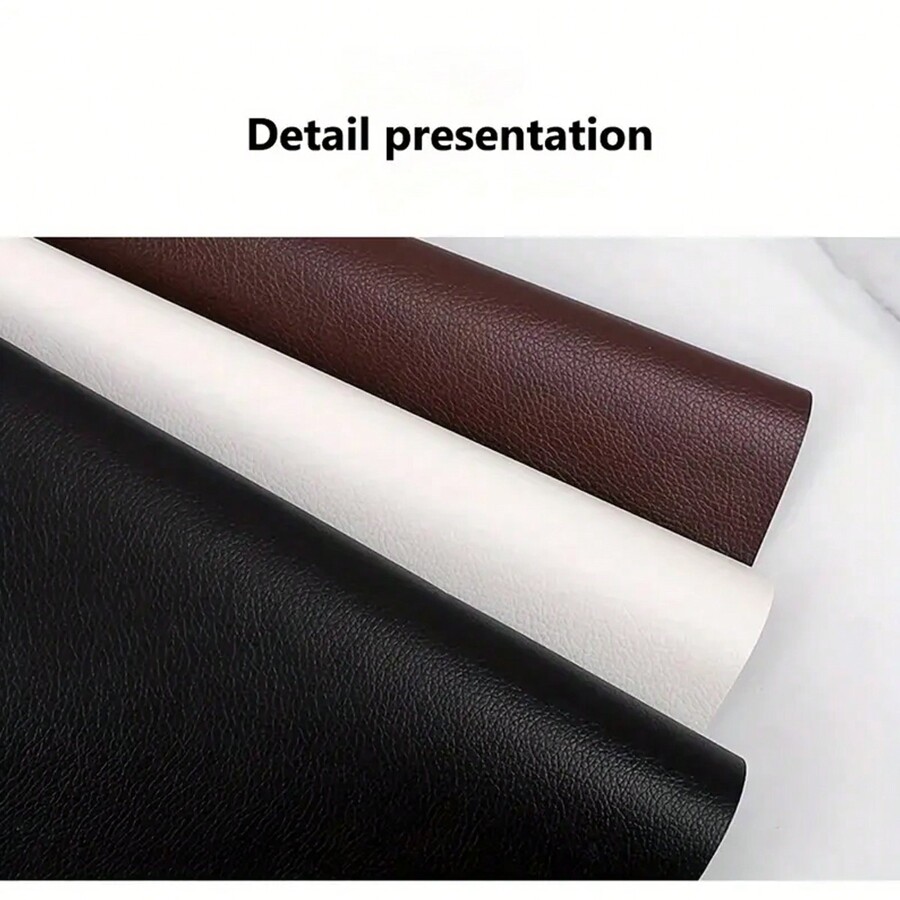 Self-Adhesive Faux Leather Repair Patch Kit For Sofa, Car Interior ...
