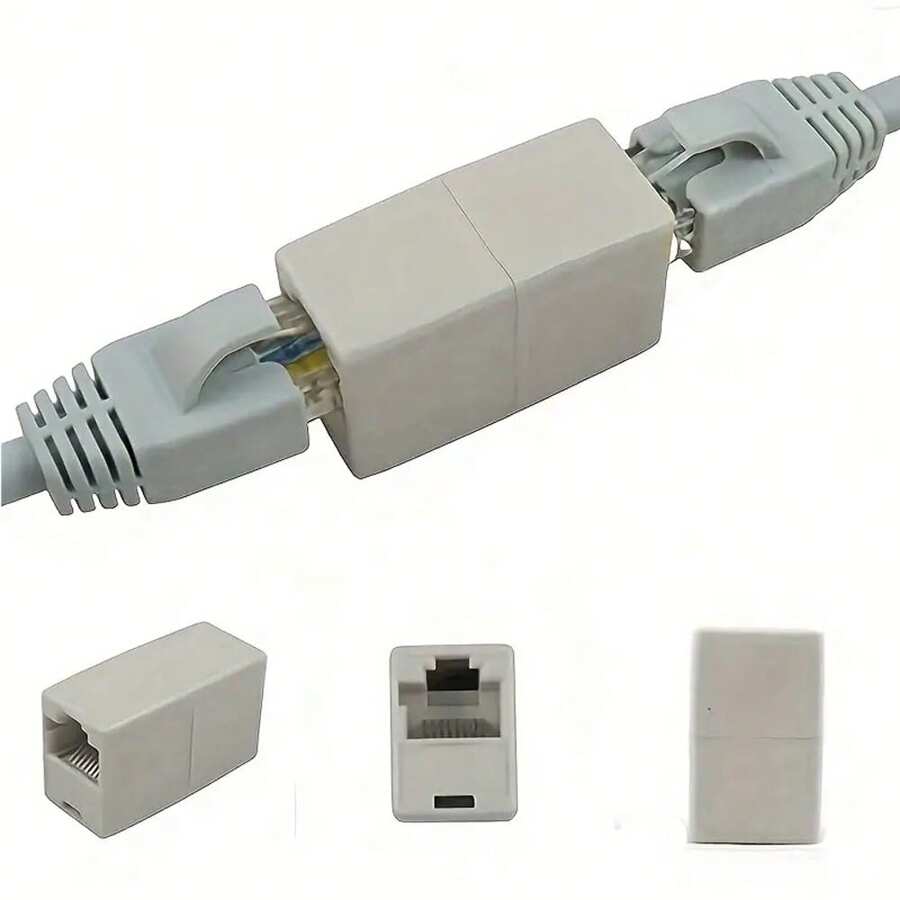 5pcs RJ45 Ethernet Extension Adapter, Ethernet Connector, Ethernet ...