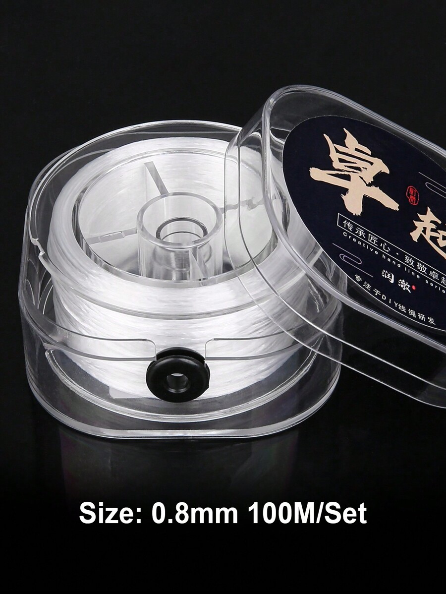 1 Pc Crystal Elastic Thread, Flat Spandex Elastic Thread, Elastic ...