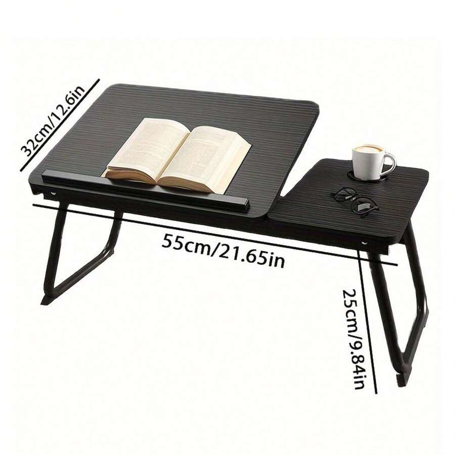 Folding Laptop Desk, Multifunctional Study Table, Office Desk, Bedside ...