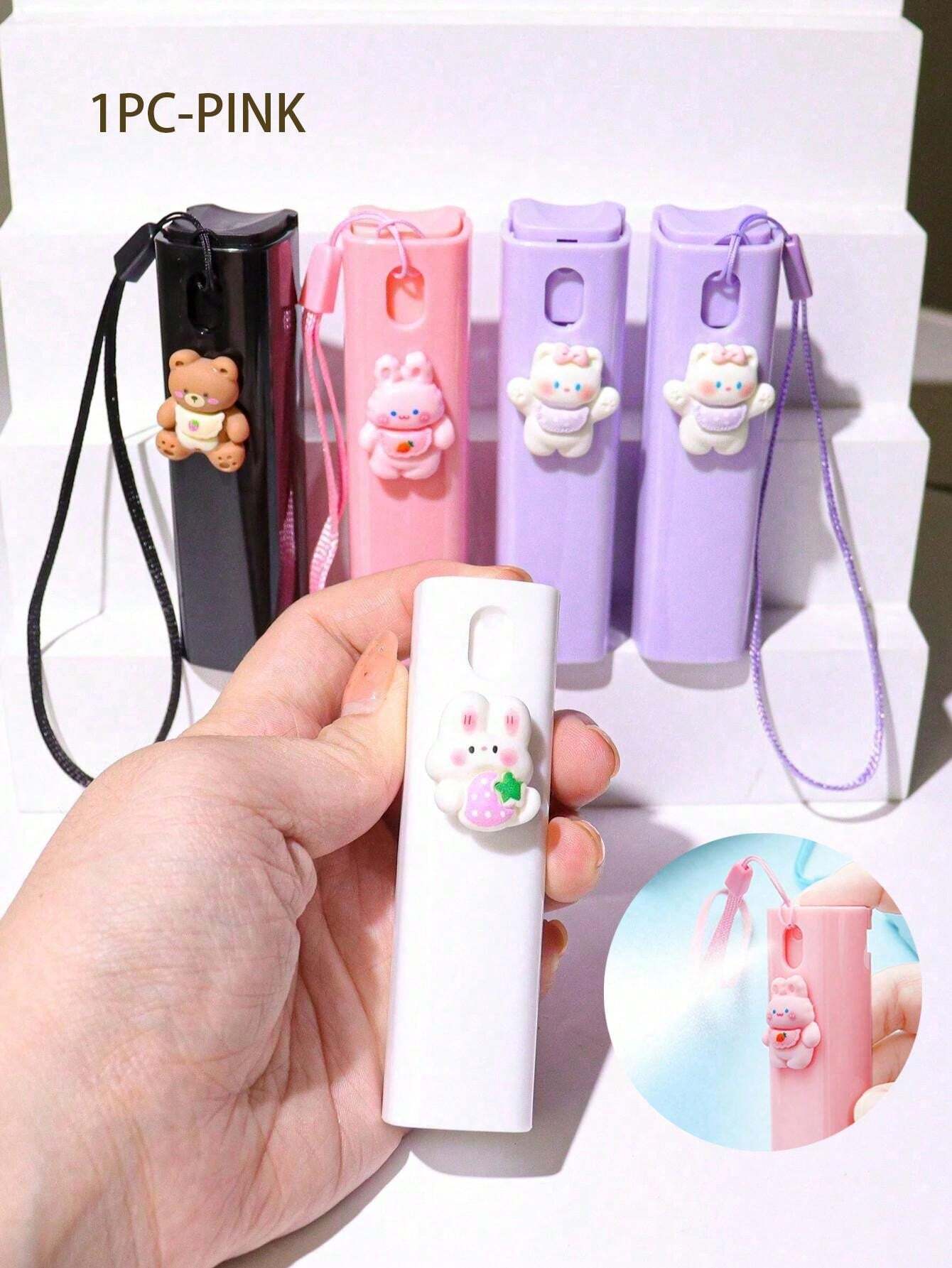 1pc-Pink 10ML Can Be Used As A Spray Bottle Keychain. Women'S Plastic ...