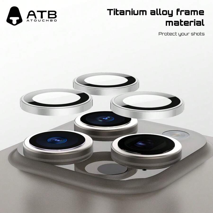 2 Pieces Of ATB Hardcover Series Titanium Alloy Sapphire Eagle Eye Lens ...