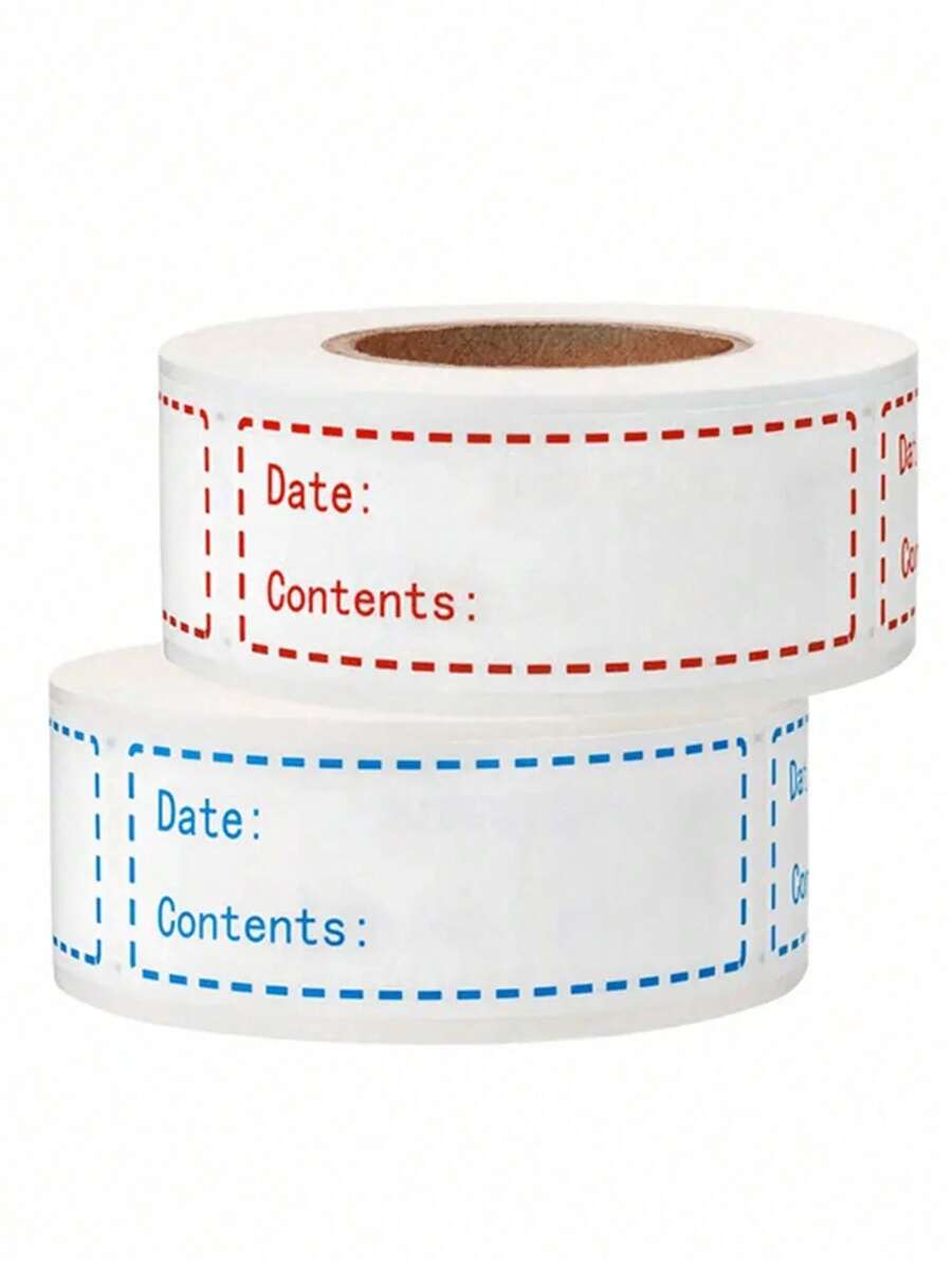 125pcs/Pack Removable Freezer Labels, 1 X 3 Inch Food Storage Stickers ...